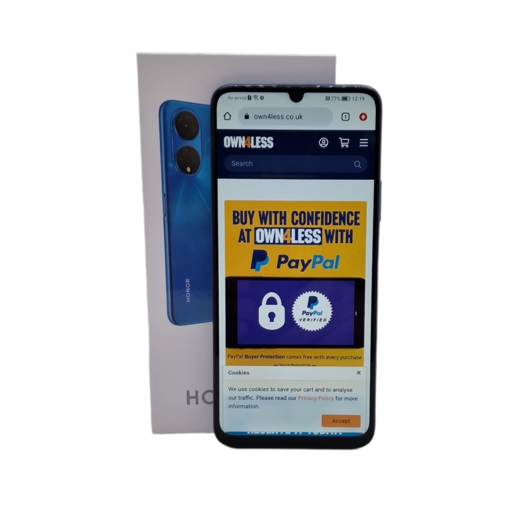 Pre-owned Honor X7 Dual Sim - 128GB Ocean Blue - Own4Less